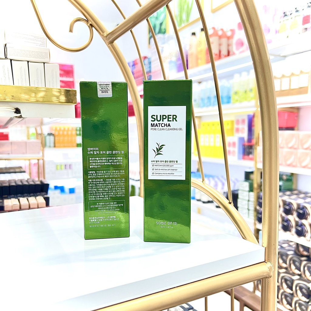{With Bill } SOMEBYMI Super Matcha Pore Clean Clean Cleanser Gel 100ml ...