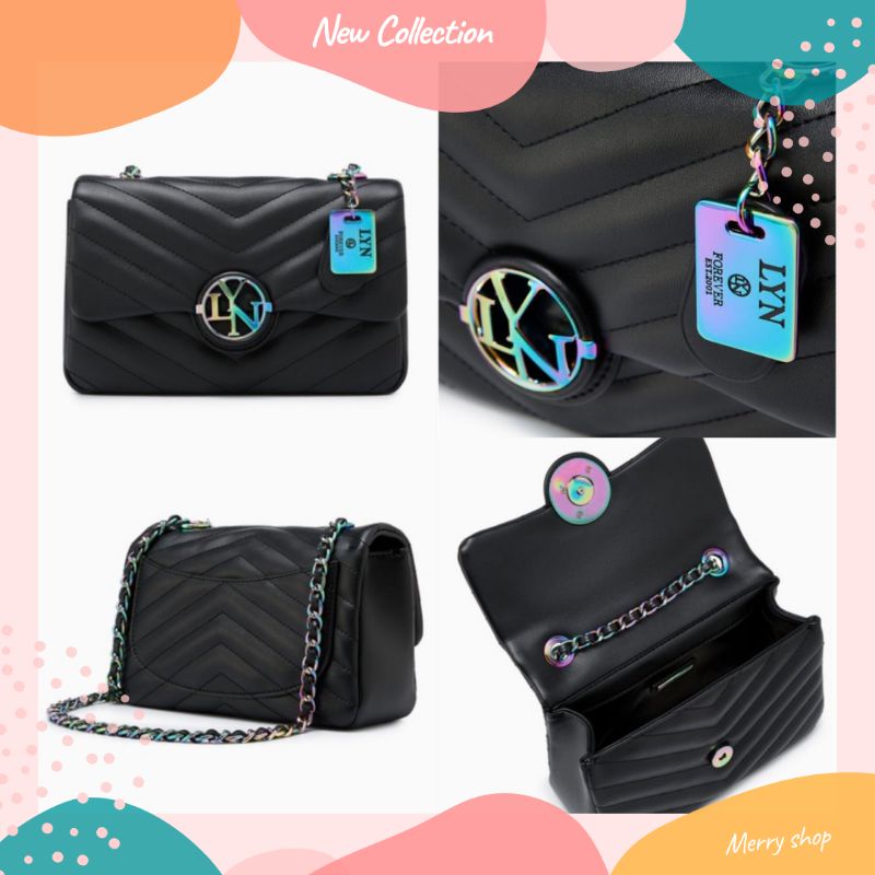 กระเป๋า Lyn outlet 💯 ลินน์มาม่อนรุ่นใหม่อะไหล่สีไทเทเนียมสุดเท่ ...