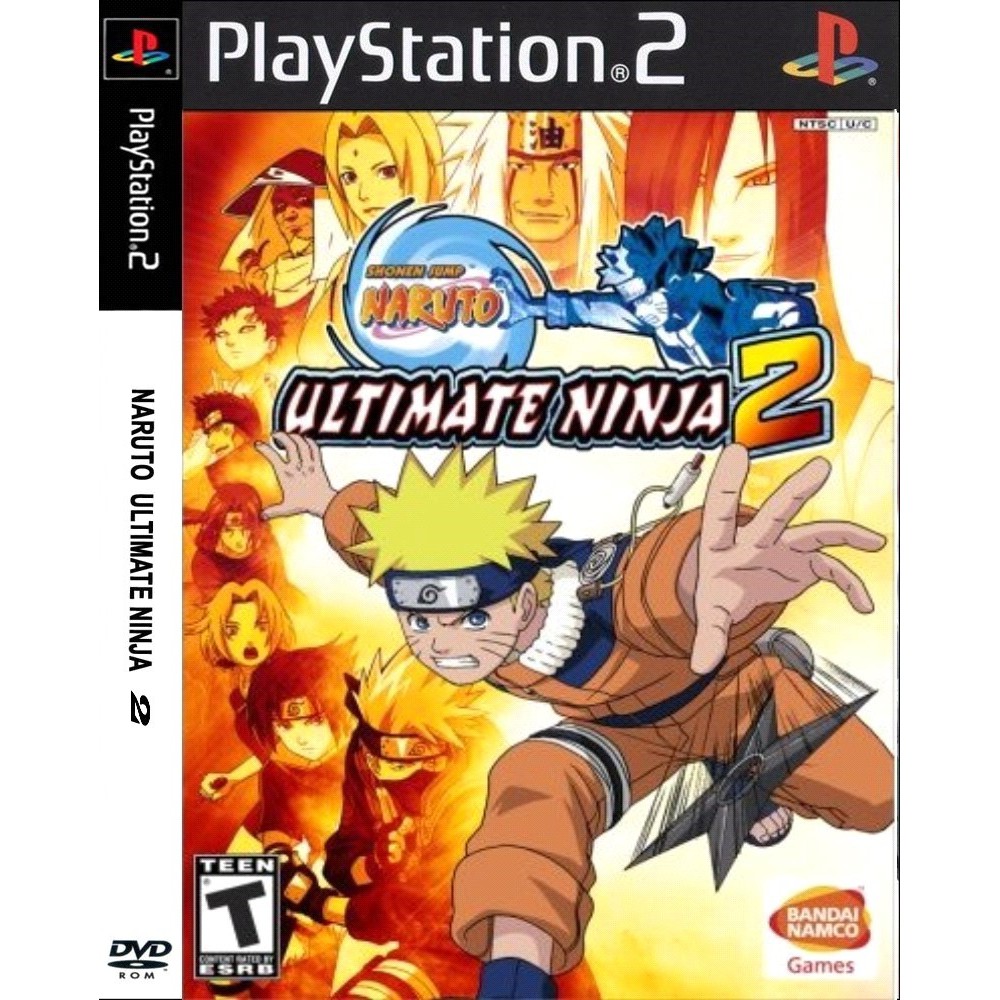 แผ่นเกมส์ Naruto Ultimat Ninja 2 PS2 Playstation 2 คุณภาพสูง ราคาถูก ...