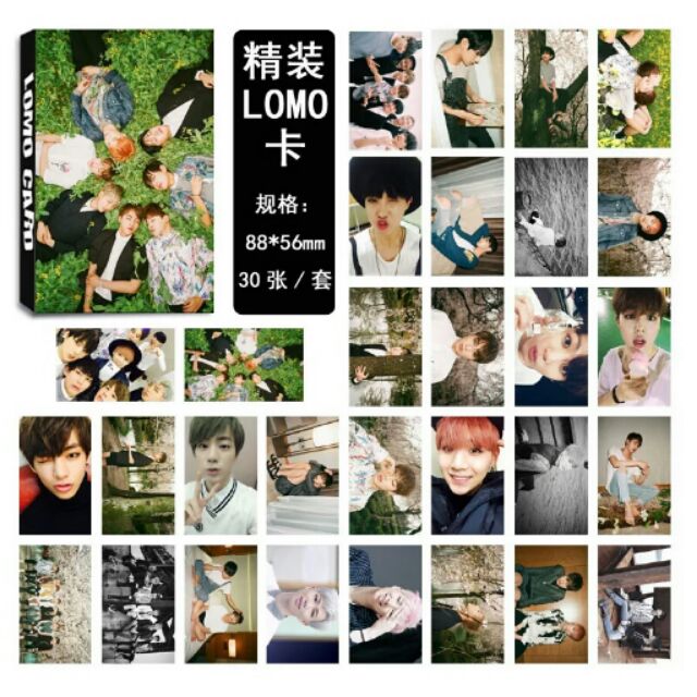 การ์ด LOMO BTS *พร้อมส่งจากไทย* | Shopee Thailand