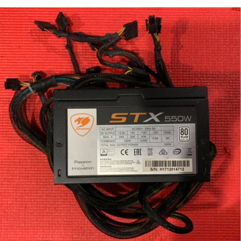 POWER SUPPLY 550W STX (80+) | Shopee Thailand