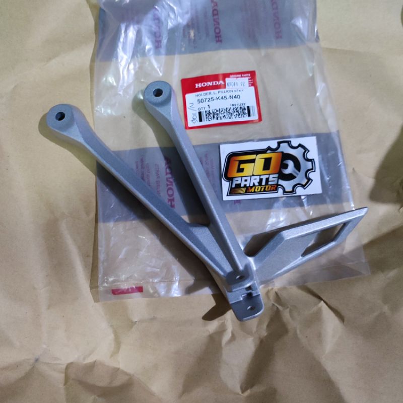 ผู้ถือ L Pillion Step 50725-K45-N40 Mount Bracket บันไดเท้าด้านหลังซ้าย ...