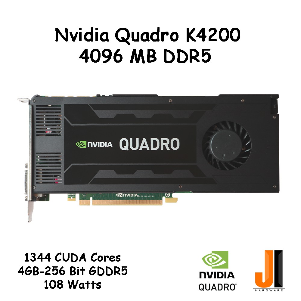 Nvidia Quadro K4200 4GB DDR5 (มือสอง) | Shopee Thailand
