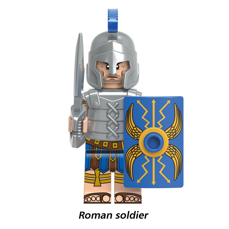 ฟิกเกอร์ อัศวินยุคกลาง Spartan Woman Warrior Roman Centurion Soldier ...