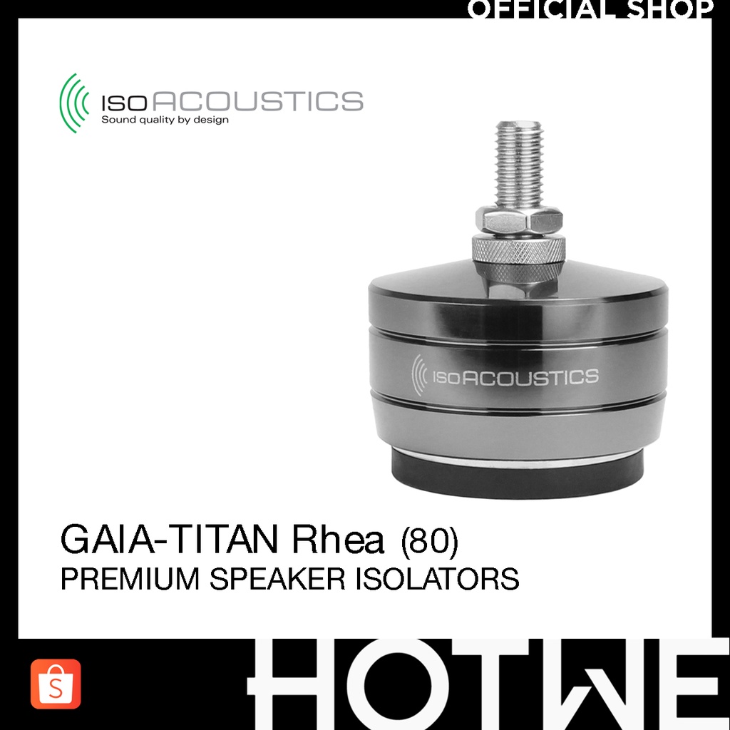 IsoAcoustics GAIA-TITAN Rhea - ขารอง ลำโพง กรองสัญญาณรบกวนระดับพรีเมี่ ...