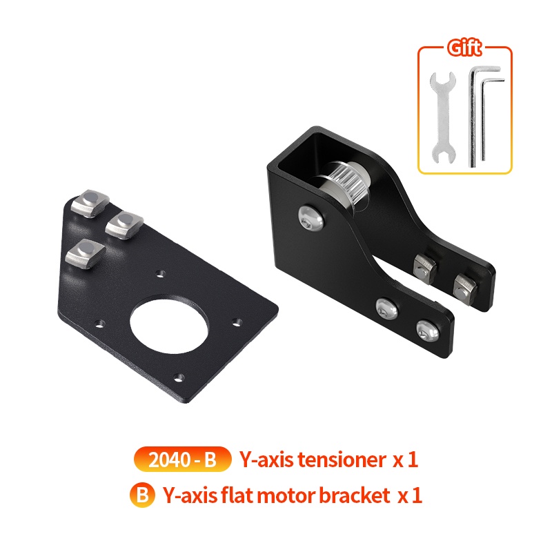 3D Printer Parts Y/X Axis Motor Mount Bracket Right/ Left X/Z-Axis ...