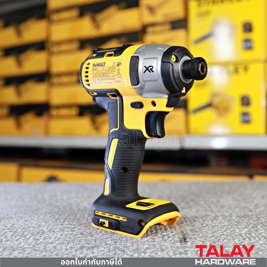 DEWALT DCF887N-KR DCF-840N ไขควงกระแทกไร้สาย 18V BL Motor (ตัวเปล่าไม่รวมแบต และแท่นชาร์จ ...