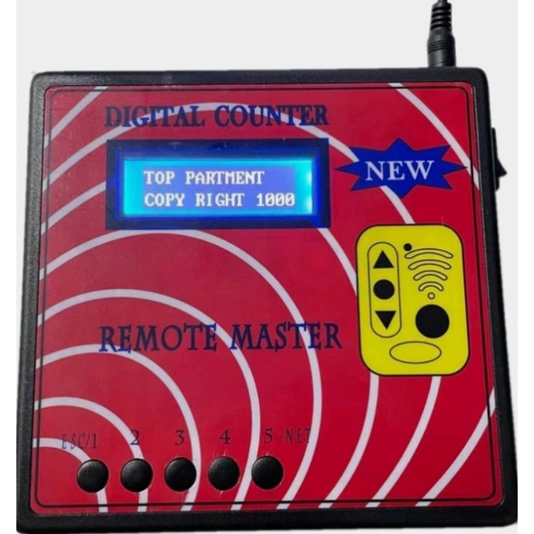 Remote control Master Digital Counter เครื่องก๊อปปี้และเช็คความถี่รีโมท ...