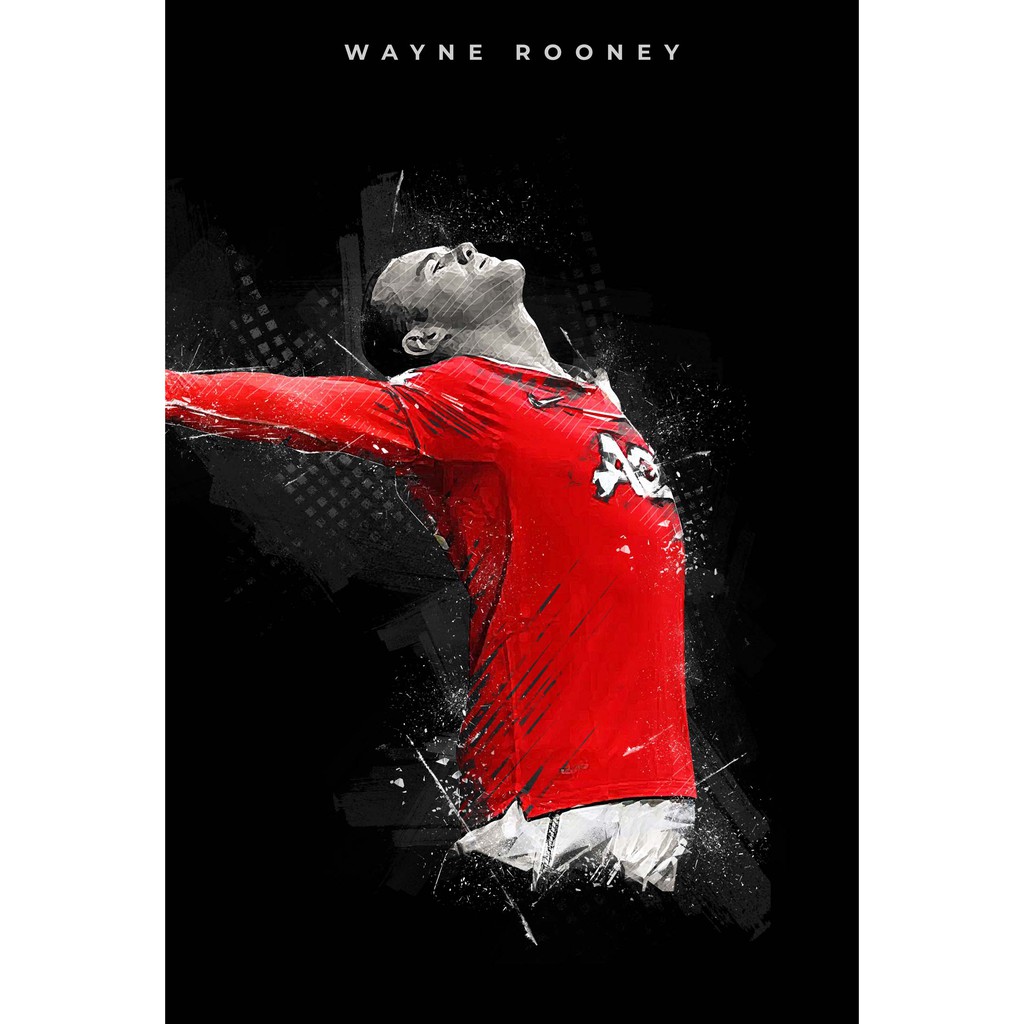 โปสเตอร์ เวย์น รูนีย์ Wayne Rooney Manchester United แมนเชสเตอร์ ...
