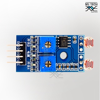 เซ็นเซอร์วัดความสว่างความเข้มแสง LDR Photoresistor Sensor Module 2 ช่อง ...