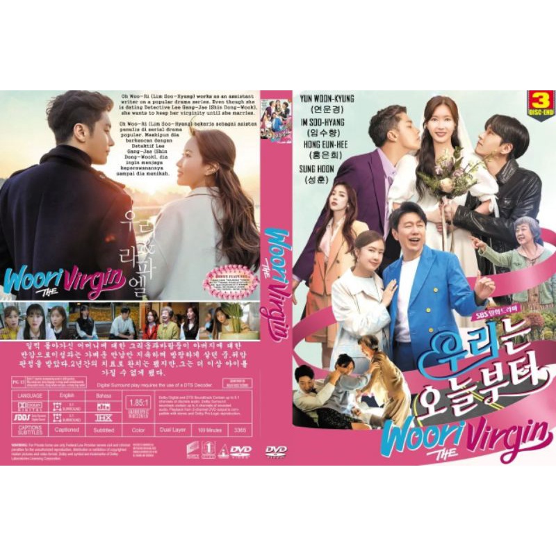 แผ่น Dvd Woori The Virgin {3disc-end} {ซีรีส์เกาหลี Comedy} {Sung Hoon, Soo Hyang Im, Ji Yoon ...