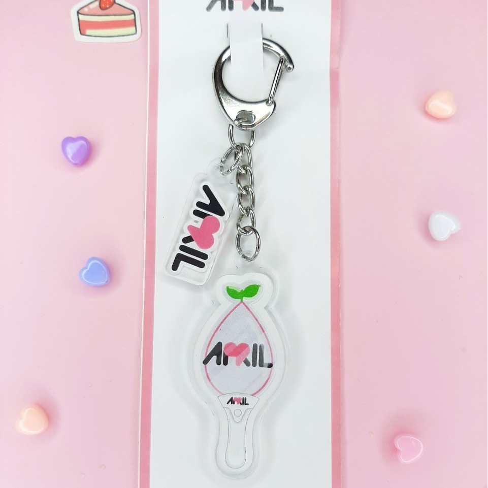 April : Keychain + PIN Lightstick | Shopee Thailand