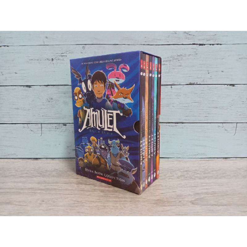 (New)Amulet By Kazu Kibuishi หนังสือการ์ตูนช่อง ปกอ่อน ชุด 7 เล่ม ...