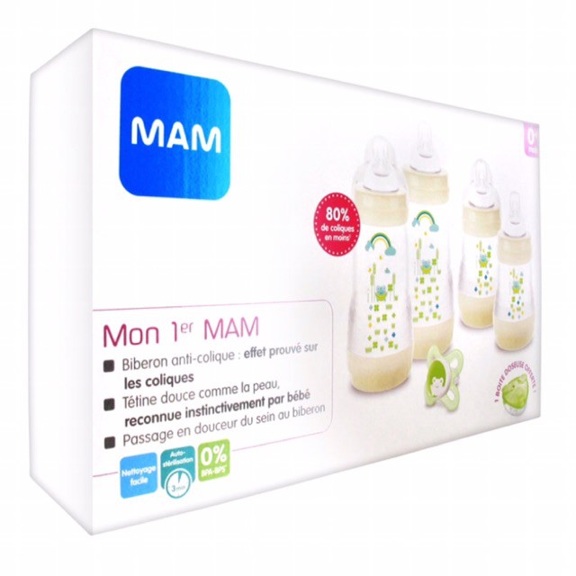 PTS ขวดนม ขวดนมและจุกนม เฟิมสต๊อกก่อนสั่ง MAM Kit My First Mom 6 pcs ...