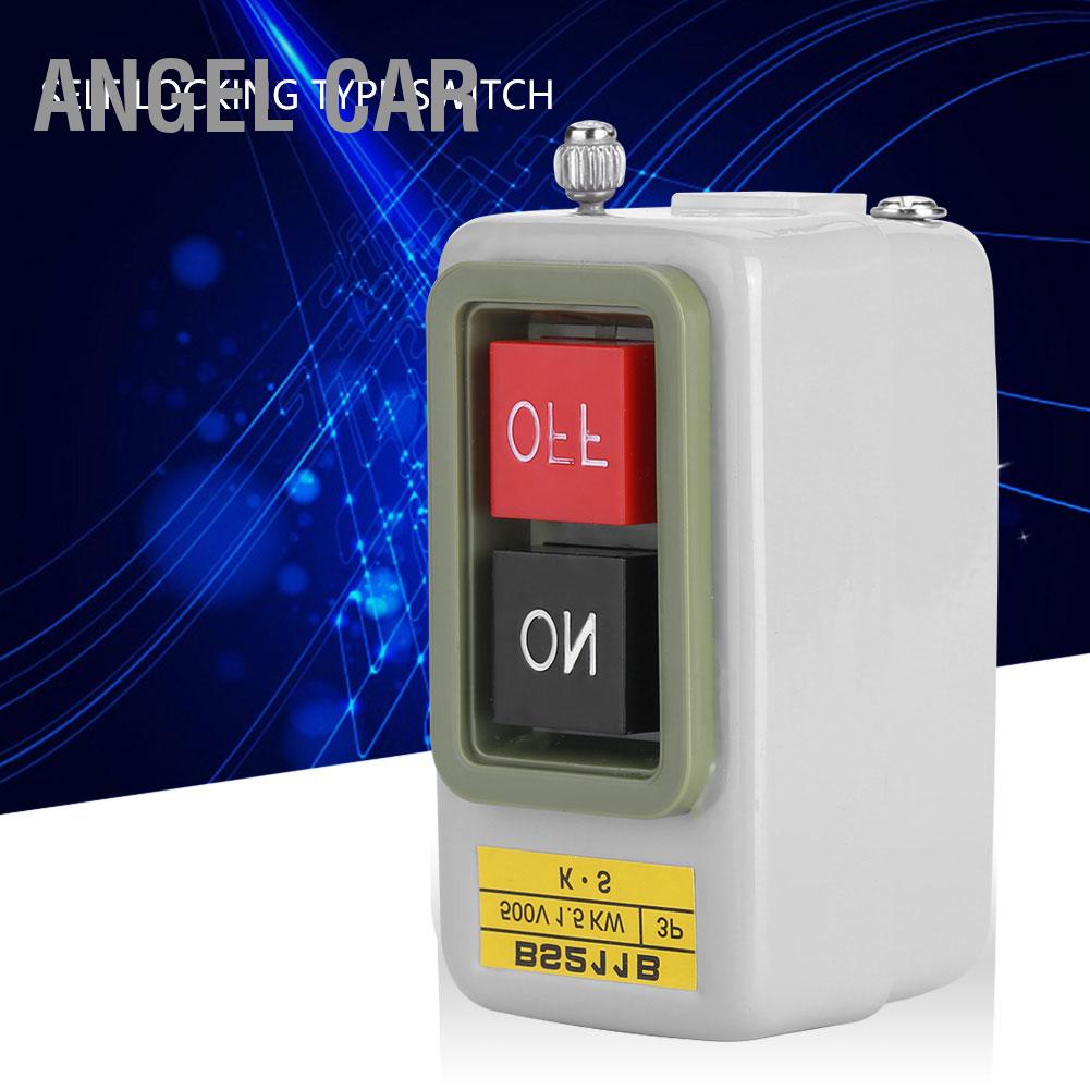 Self-Locking 3P On/Off Power Push Button Switch AC 220V/380V BS211B ...