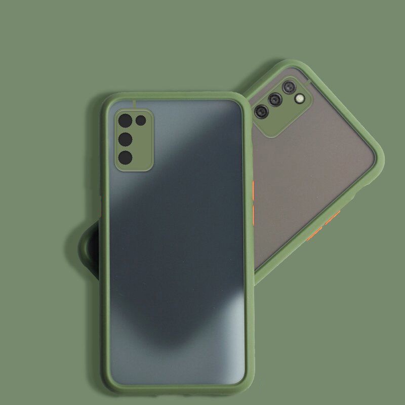 ตรงรุ่นขอบสีผิวด้าน เคสกันกระแทก ขอบนิ่ม Samsung ss Galaxy A52 A52s A22 A12 A05 A05s A04 A04E ...