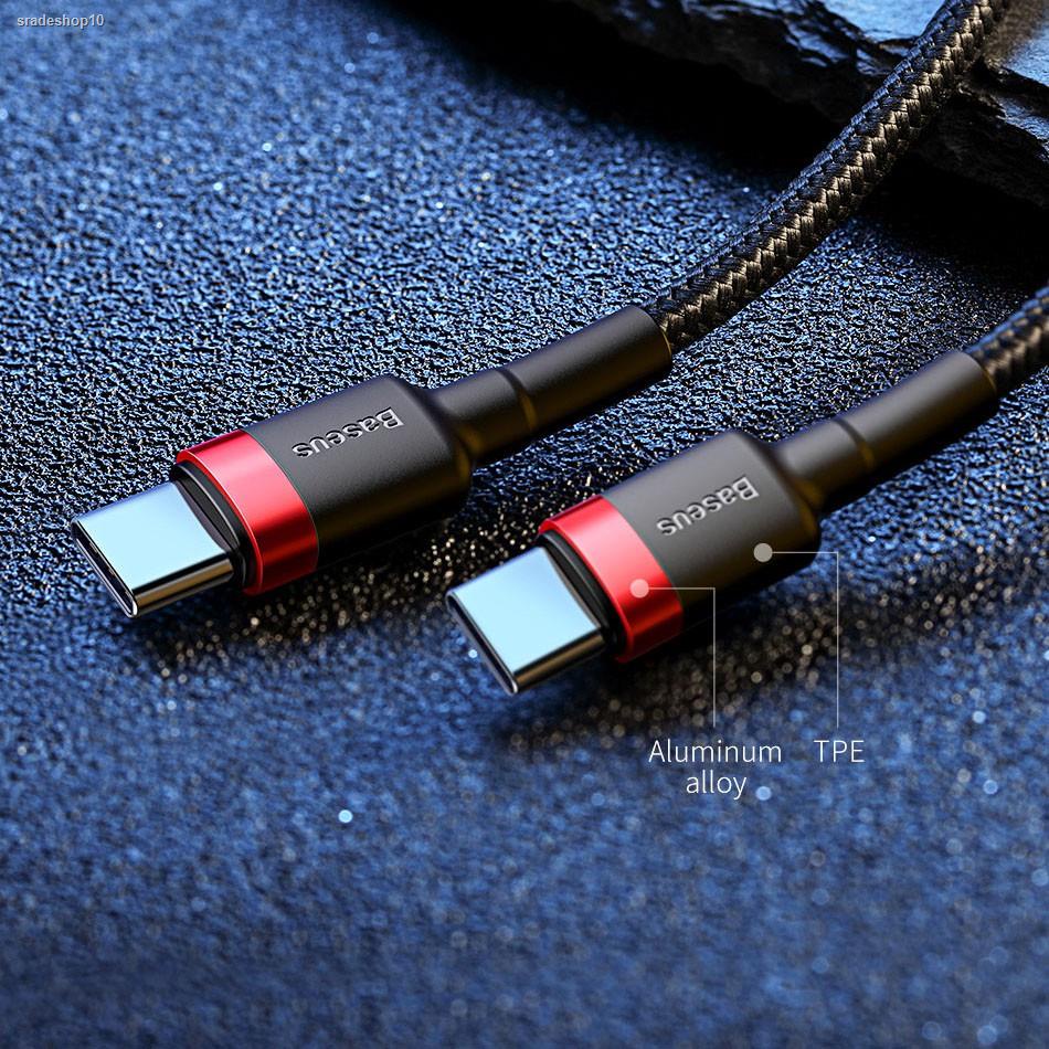 จัดส่งเฉพาะจุด จัดส่งในกรุงเทพฯBaseus สายชาร์จ Type-C to PD2.0 60W ...