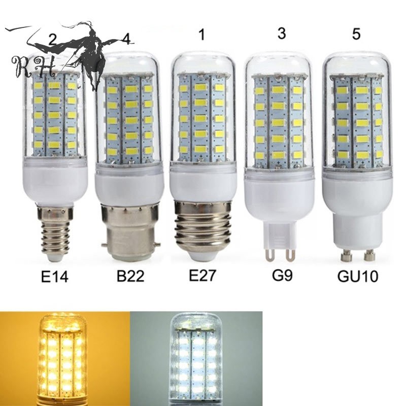 หลอดไฟข้าวโพดRhlightbulb หลอดไฟ 4 . 5 W 450 Lm 48 Smd 6500 K / 3000 K Led E 27 / E14 / G9 / G 10 ...