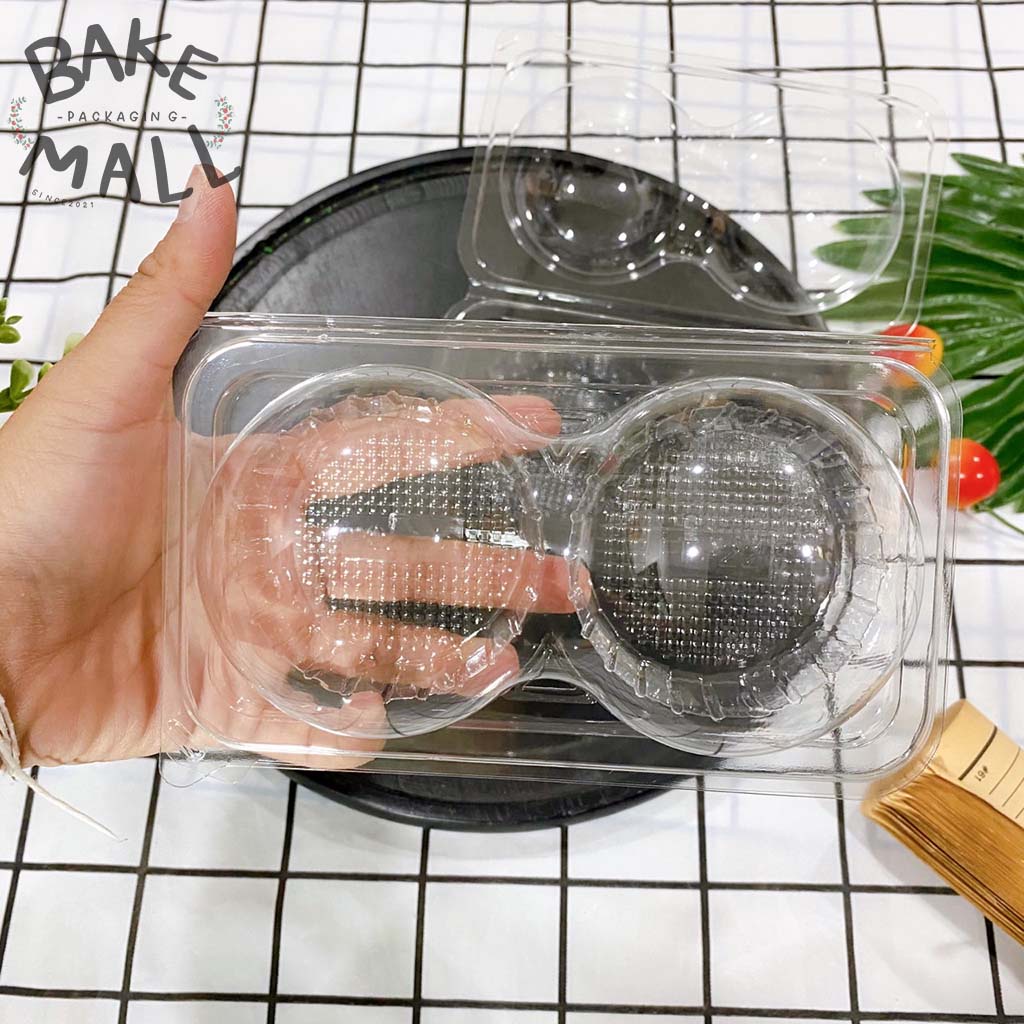 กล่องปุยฝ้าย 2 ช่องล็อค FF-22 50 ใบ กล่องใส | Shopee Thailand