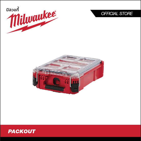 Milwaukee 48-22-8435 กล่องอุปกรณ์ช่าง PACKOUT Compact Organizer ...