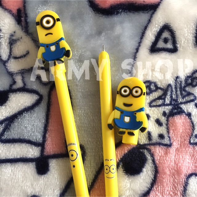 minion gel pen : ปากกาเจลมินเนียน | Shopee Thailand