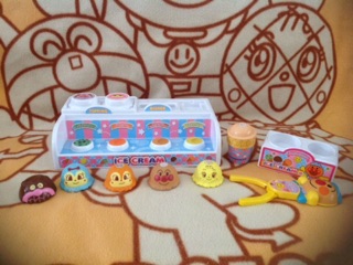 ชุดขายไอศครีมอันปังแมน (anpanman ice-cream) | Shopee Thailand