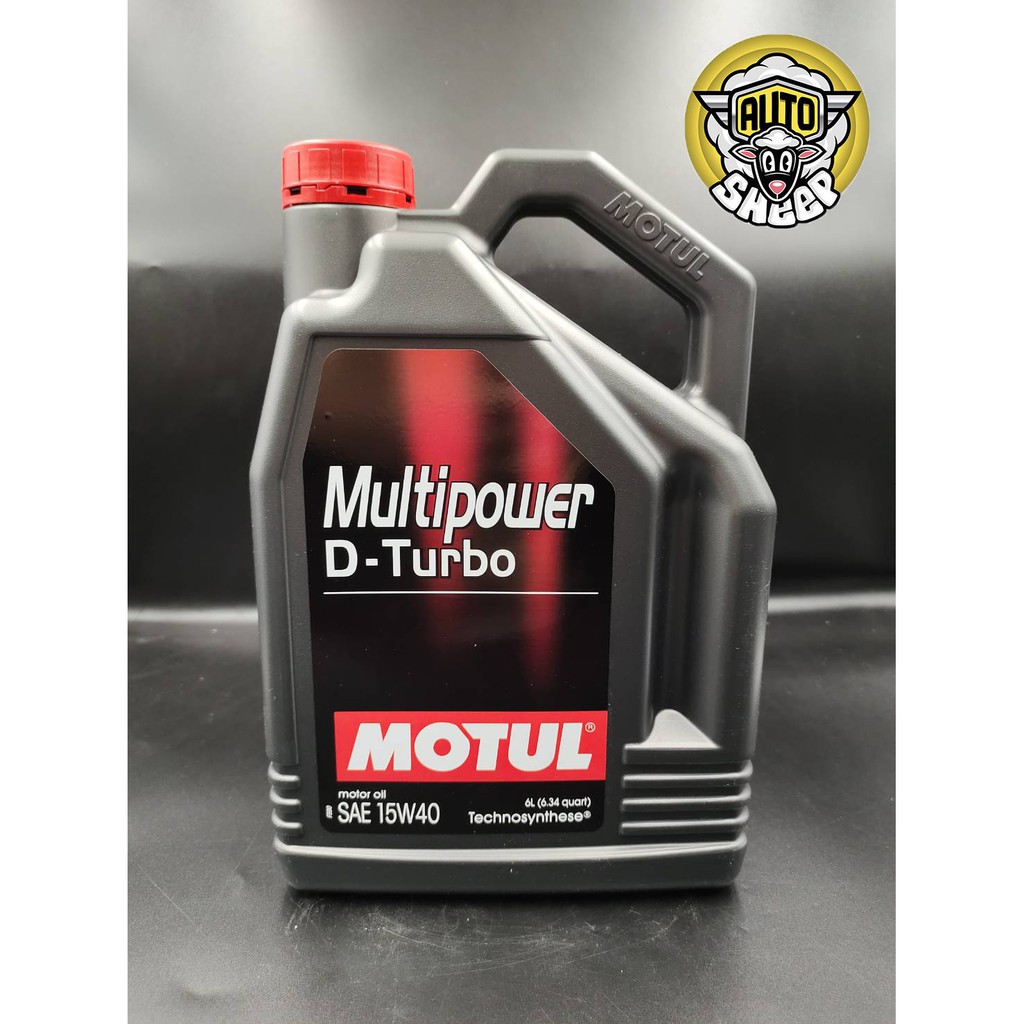 น้ำมันเครื่อง MOTUL Multi Power D-Turbo 15W40 ขนาด 6 ลิตร ...
