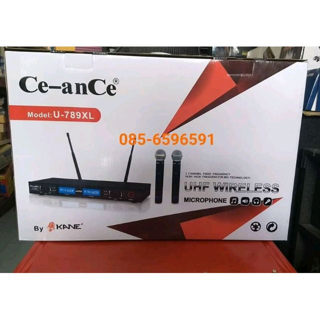 ขายไมค์ลอย Ce-anCe UHFแท้ U-789XL | Shopee Thailand