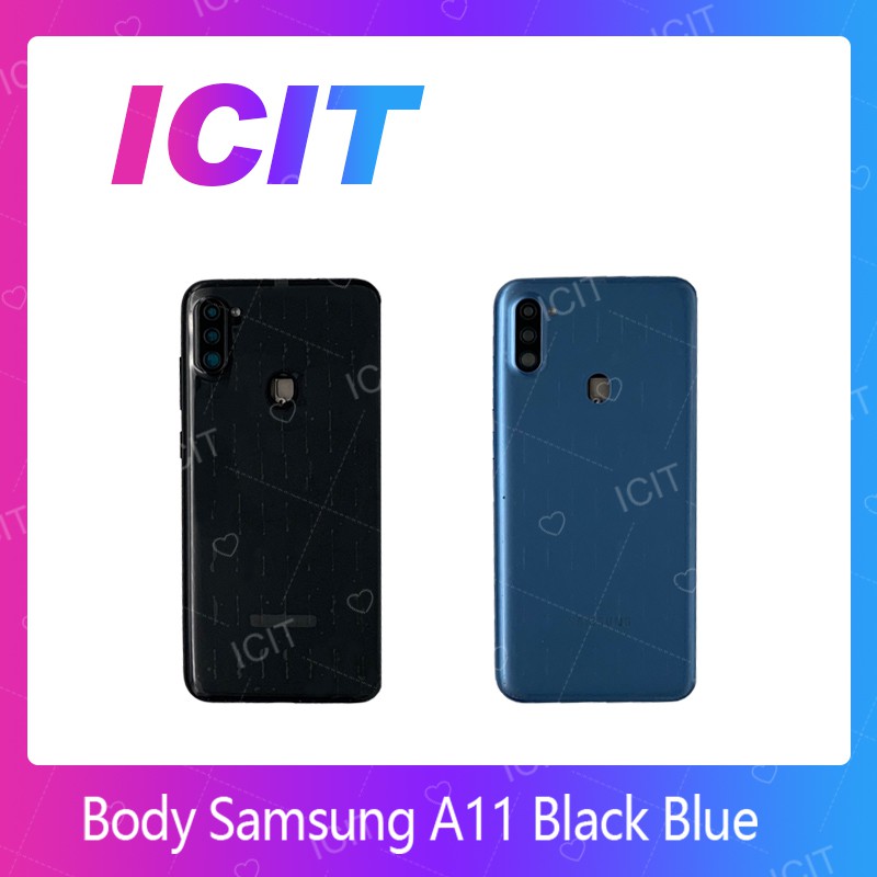 Body Samsung A11 อะไหล่บอดี้ เคสกลางพร้อมฝาหลัง Body อะไหล่มือถือ ...