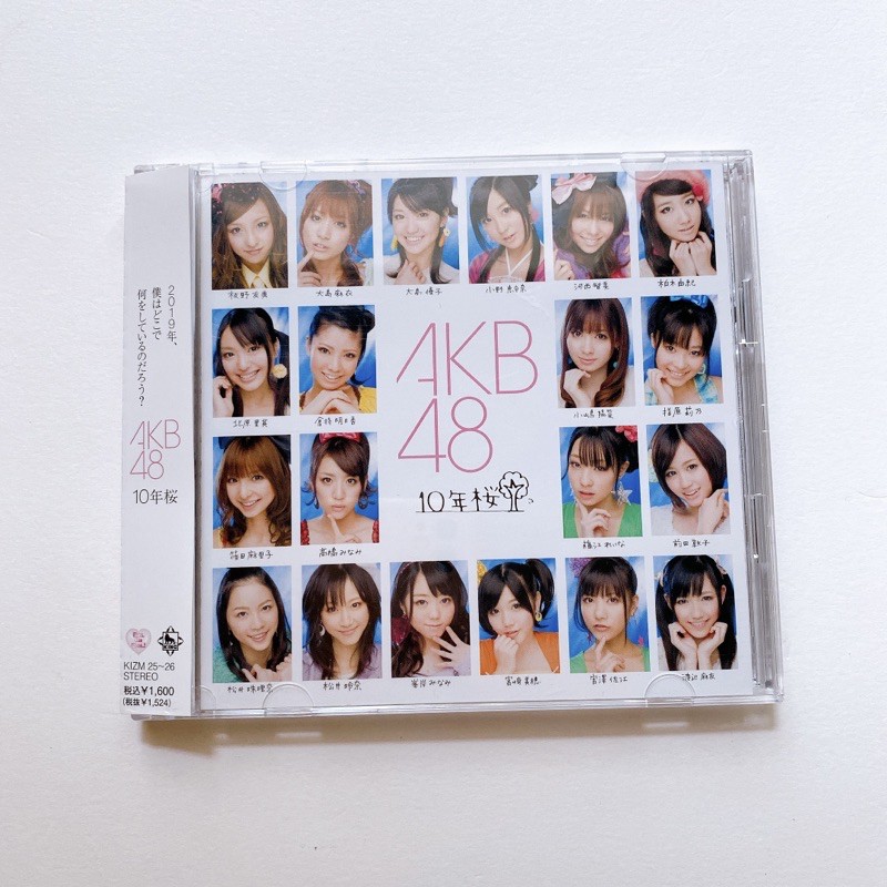 AKB48 CD + DVD 10nen Zakura Regular Edition | Shopee Thailand