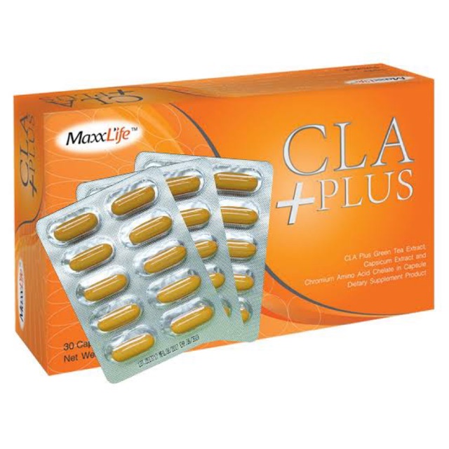 CLA+PLUS MaxxLife ซีแอลเอ พลัส 30 แคปซูล | Shopee Thailand