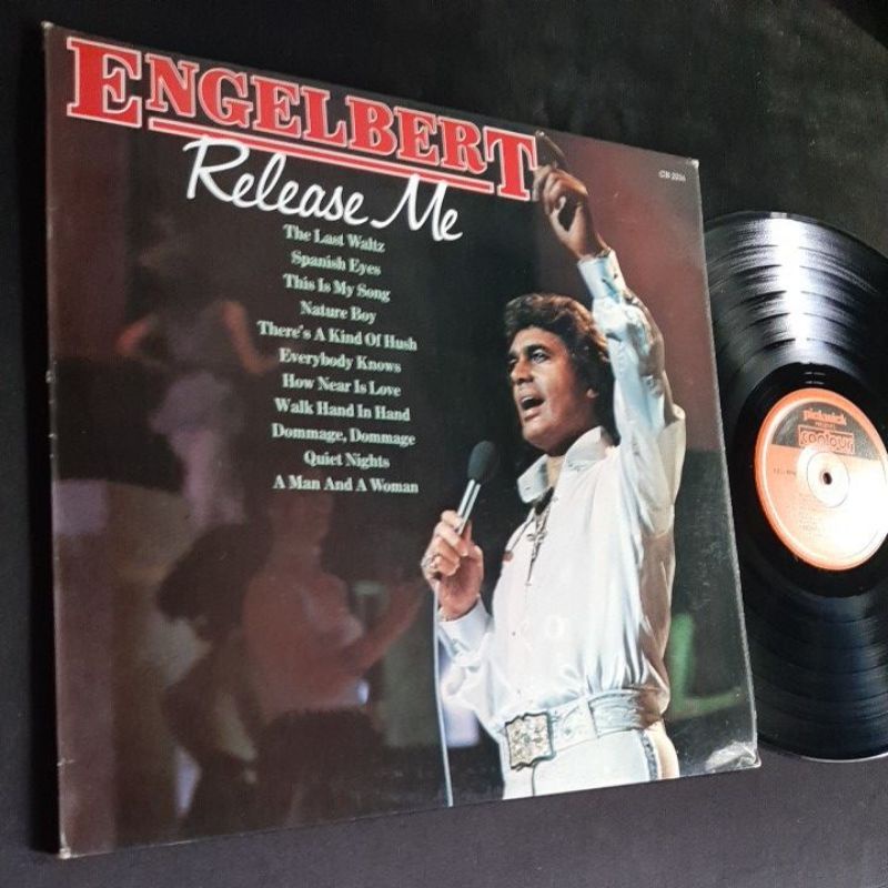 แผ่นเสียง 12 นิ้ว Engelbert นักร้องยอดเยี่ยมยอดนิยมในอดีต ชุดRelease me ...