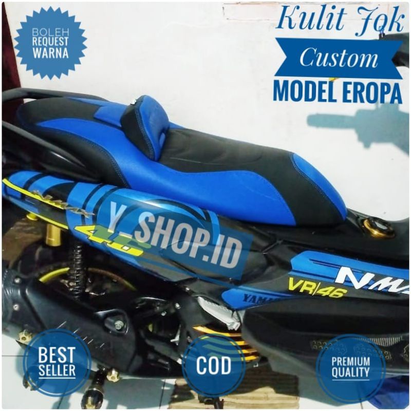 ผ้าคลุมเบาะหนังดัดแปลงยุโรปสําหรับ Nmax Old New Nmax MBtech Motorcycle | Shopee Thailand