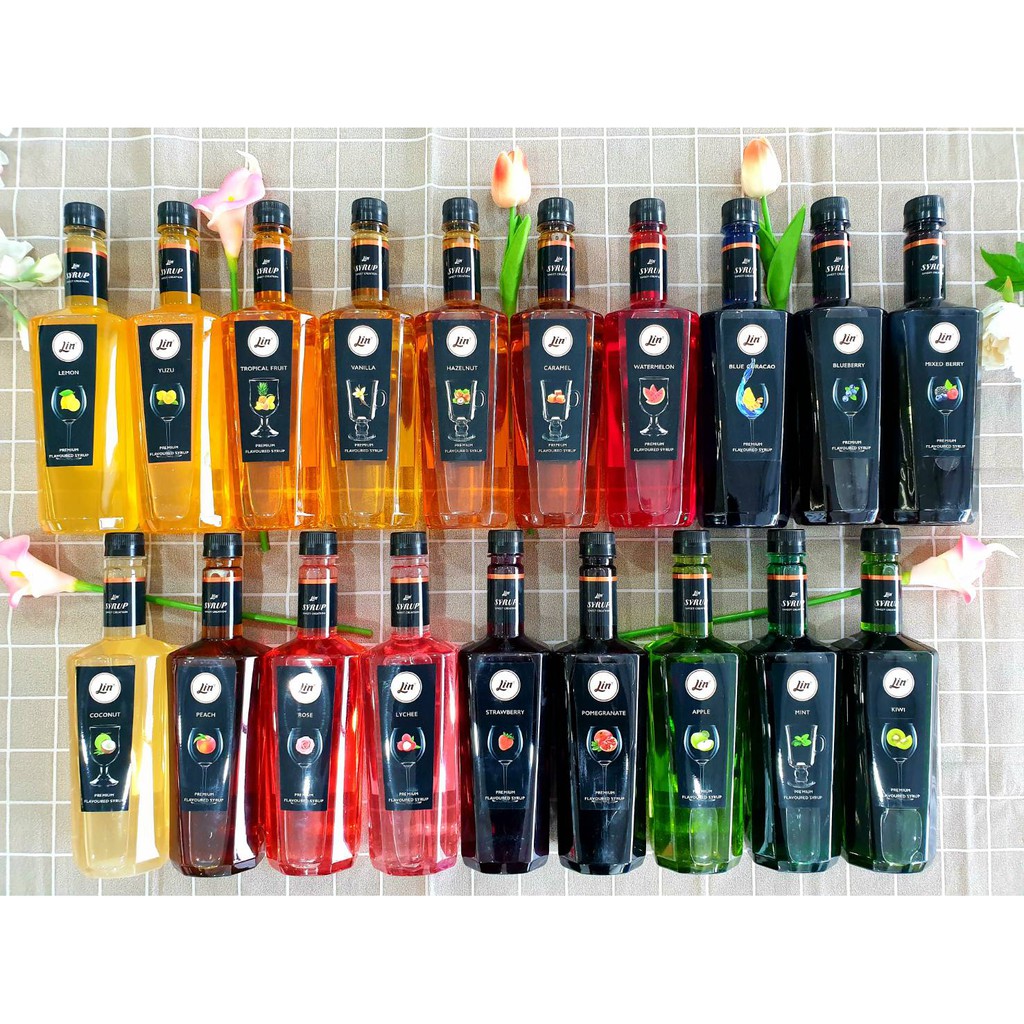 🔥 Lin Syrup ลิน ไซรัป ผลิตภัณฑ์น้ำเชื่อม 750 มล. (มีให้เลือก) | Shopee ...