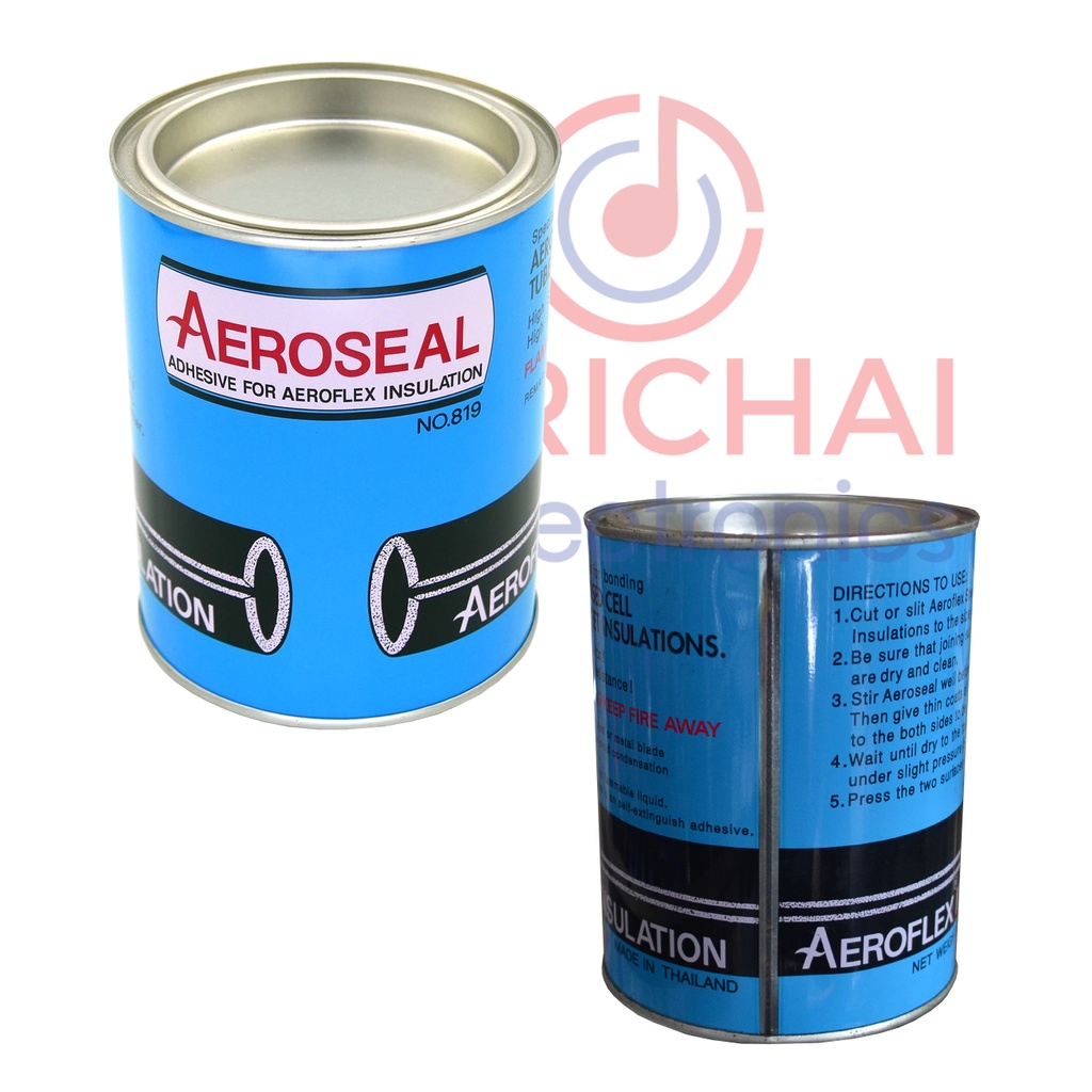 กาวยาง Aeroseal ทาฉนวนยางหุ้มท่อแอร์ Aeroseal ขนาด 700 กรัม เชื่อมประสานฉนวนยาง เชื่อมประสาน ทน ...