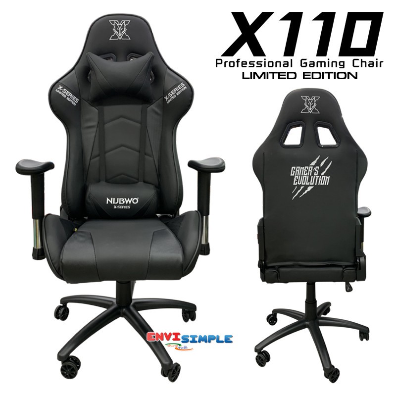 NUBWO X-SERIES รุ่น X110 PROFESSIONAL GAMING CHAIR (limited edition ...
