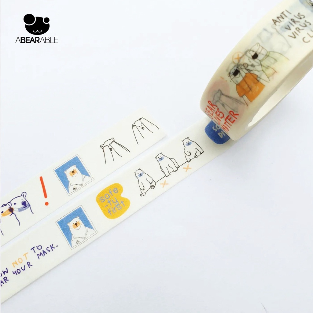 ABEARABLE- Safety First Masking Tape | Shopee Thailand