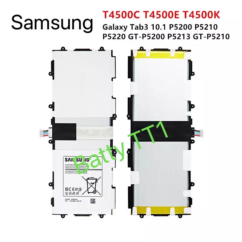 แบตเตอรี่ แท้ Samsung Galaxy Tab 3 10.1 P5200 P5210 P5220 P5213 T4500E ...