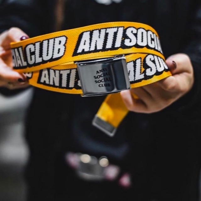 Anti Social Social Club Belt | Shopee Thailand