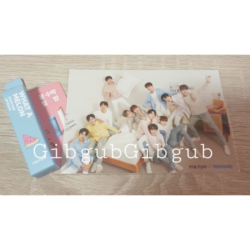 Manyo LIP BALM แถม โปสการ์ด Treasure | Shopee Thailand