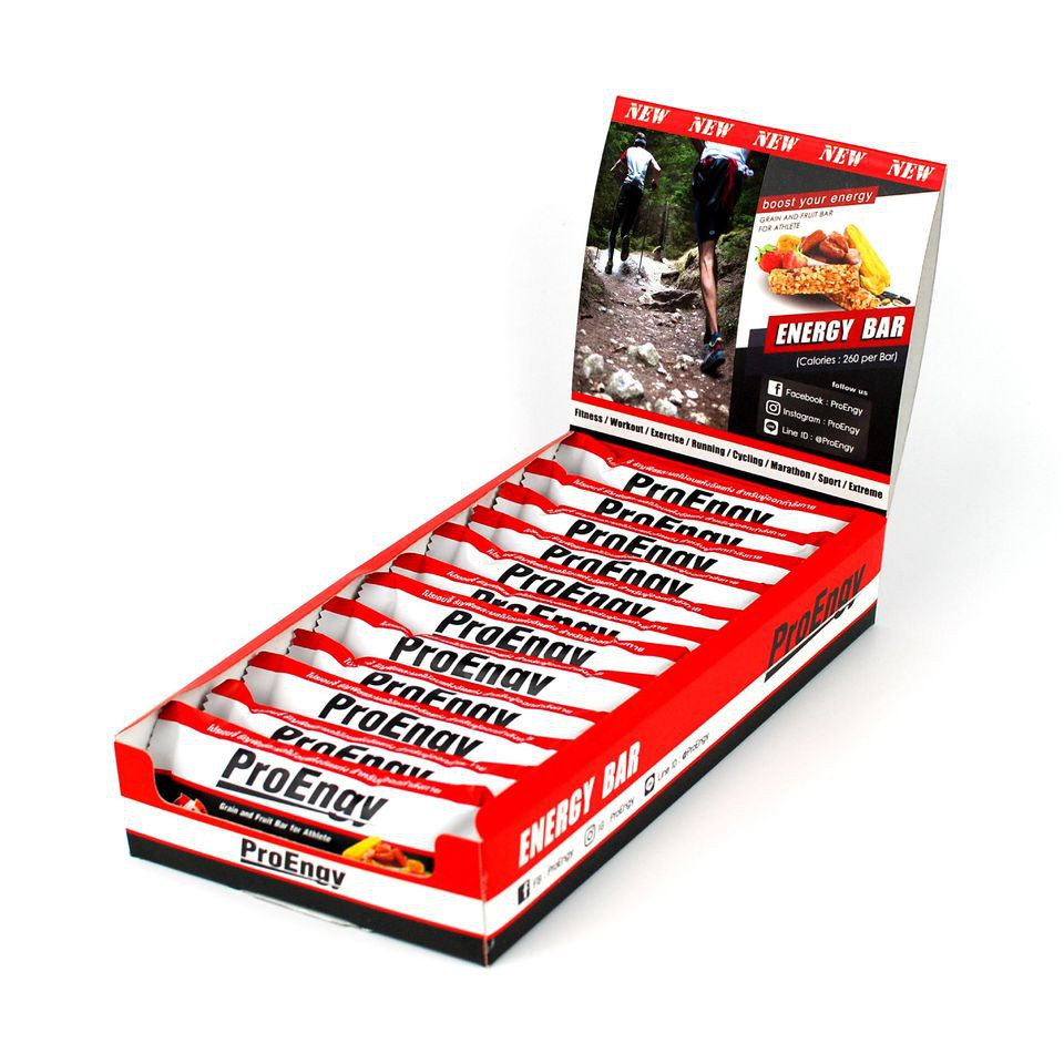 ProEngy : Energy Bar (Box 12 Bars) ProEngy : Energy Bar (1 BOX) บาร์ ...