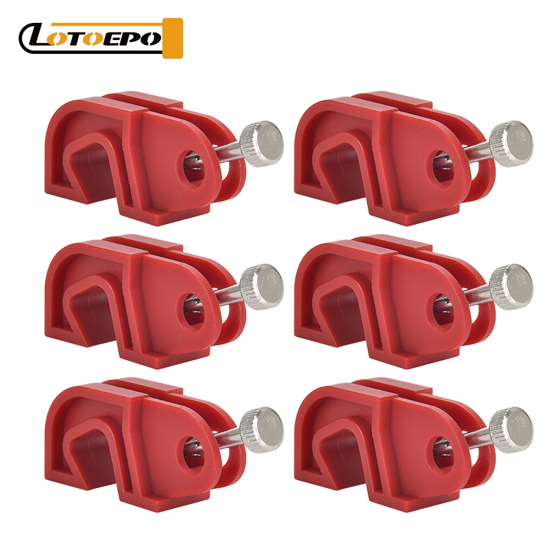 EP-D14N PA Plastic Safety MCB Mini Circuit Breaker Lockout 6 PCS ...