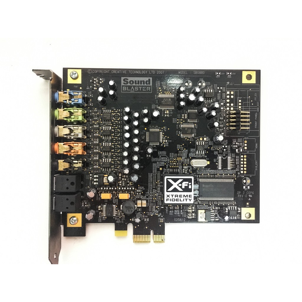 Sound Card Creative Sound Blaster X-Fi Titanium SB0880 (PCI-E) | Shopee ...