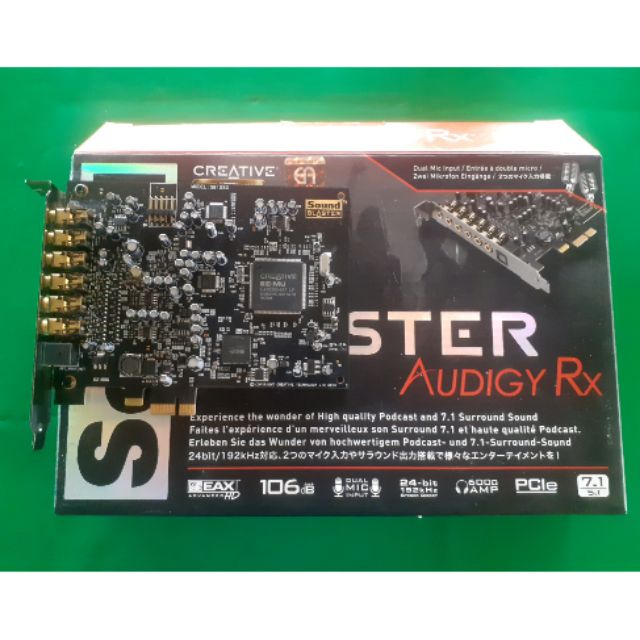 Sound Blaster Audigy Rx | Shopee Thailand