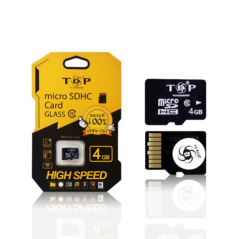 SD [แท้100%] TOP Memory Card Micro SD SDHC 2GB/4GB/8GB/16GB /32GB/64GB ...