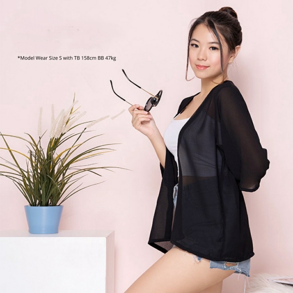 Anya Basic Outer - คาร์ดิแกนสไตล์เกาหลี - Cardi ผู้หญิงล่าสุด | Shopee ...