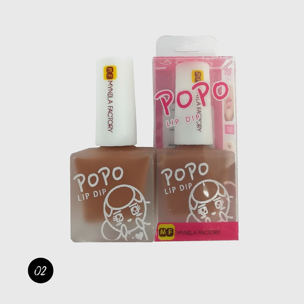 ลิปดิป mynila factory popo lip dip | Shopee Thailand