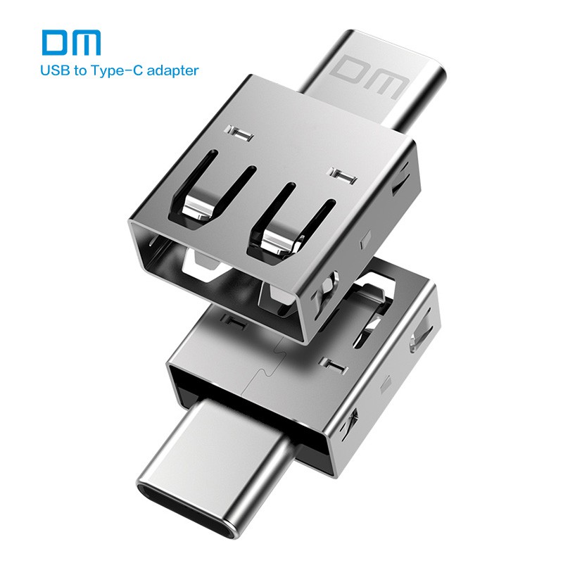 Dm Usb Type C To Usb 2.0 Otg สมาร์ทโฟน - สีเงิน | Shopee Thailand
