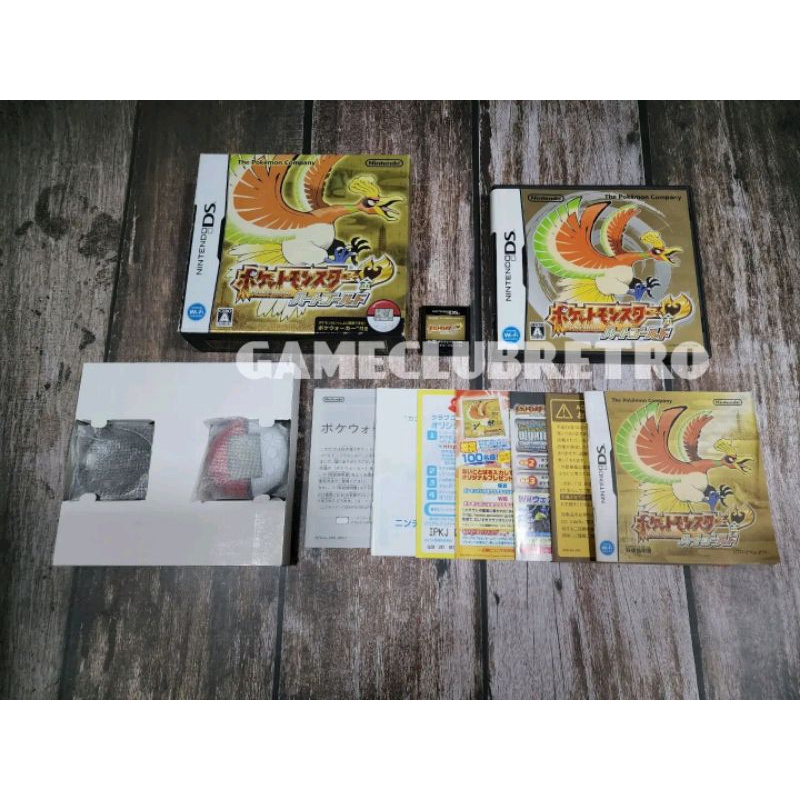Pokemon Heart Gold + Pokewalker Nintendo DS | Shopee Thailand