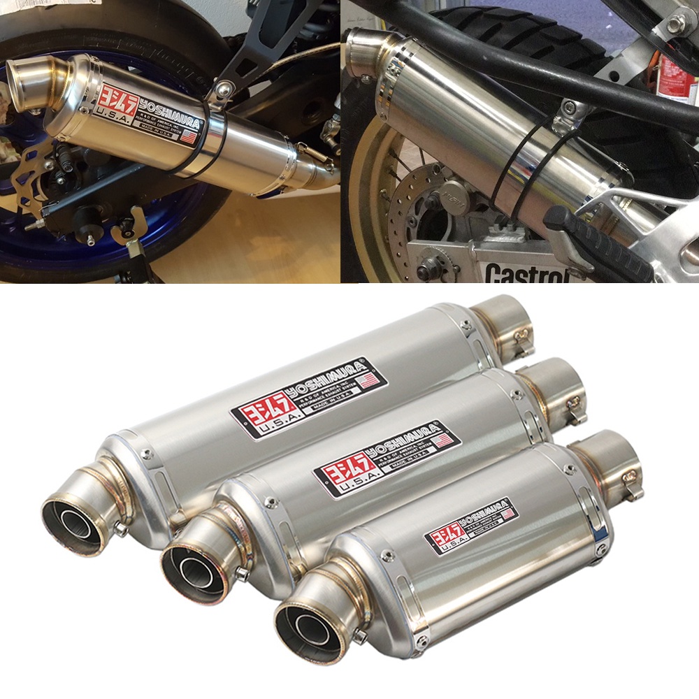 Yoshimura ตัวลดเสียงท่อไอเสีย สเตนเลส เป็น DB สําหรับรถจักรยานยนต์ ...